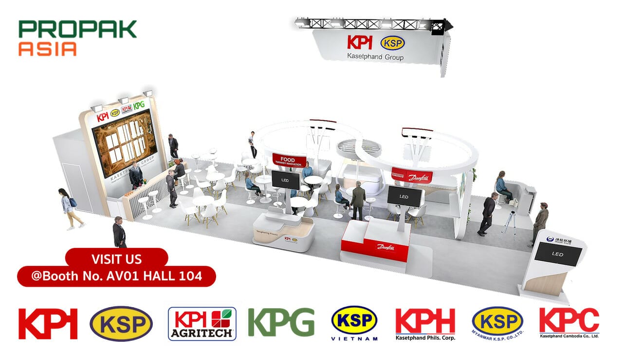 กลุ่มเกษตรภัณฑ์ผนึกกำลังคู่ค้า เข้าร่วมงาน Propak Asia 2023 ระหว่างวัน ...